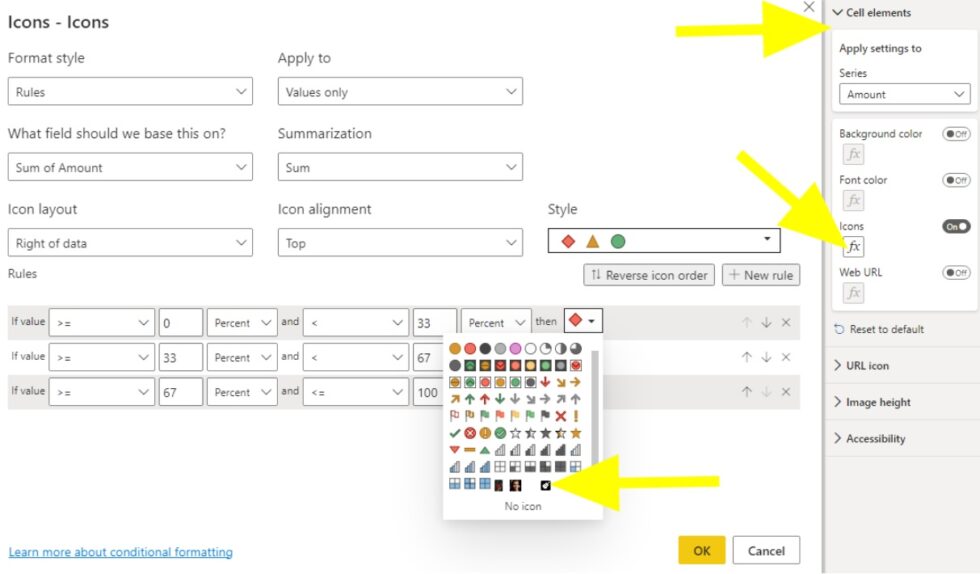 Custom Icons and Conditional Formatting Measures | Fraser Ward Custom Icons and Conditional Formatting Measures | Fraser Ward